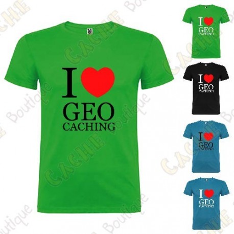 "I love Geocaching" T-shirt for Kids - Cache Boutique